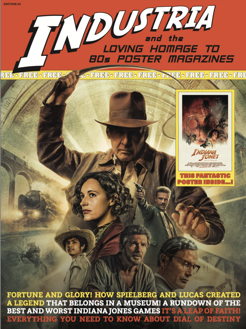 Industria and the Loving Homage To 80s Poster Magazines - Industria
